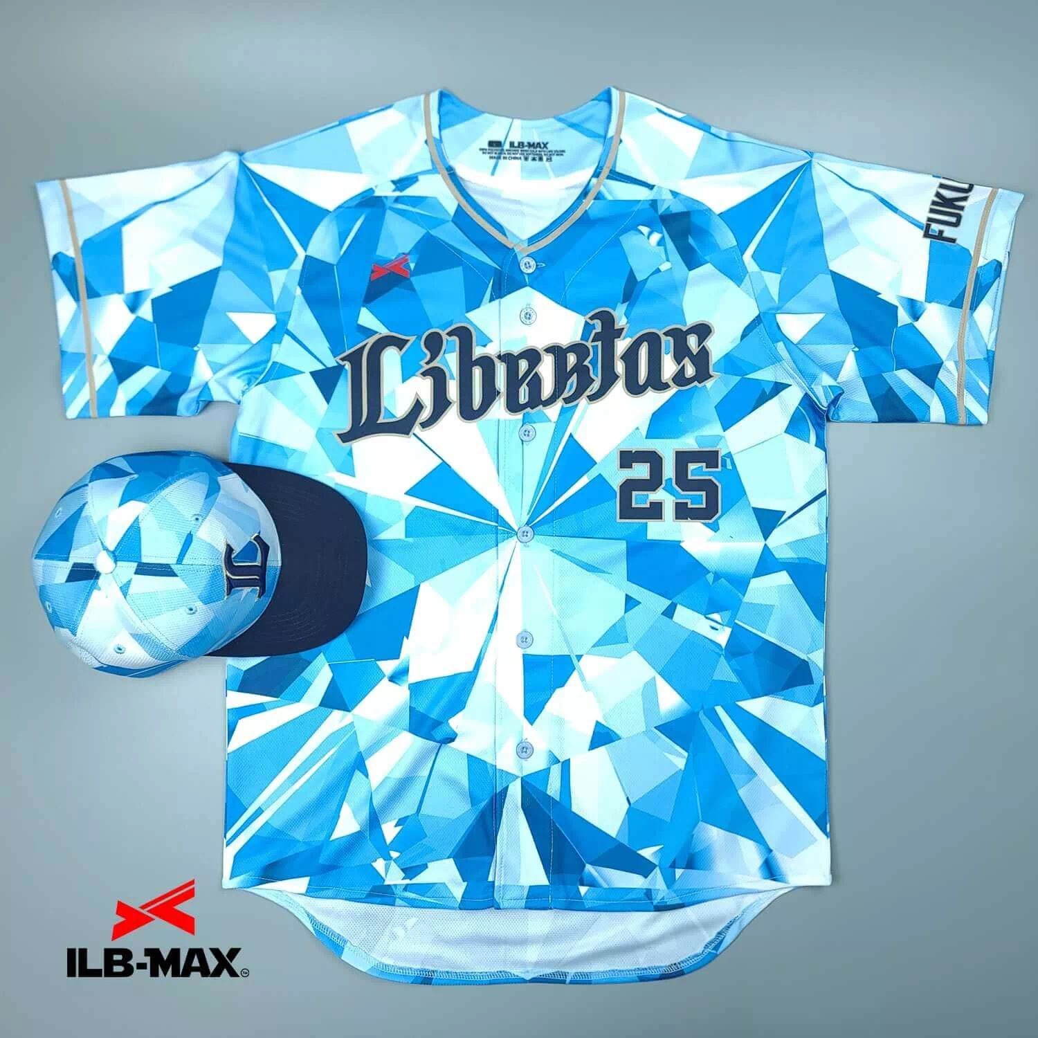 2302_Fukuoka Libertas - 野球ユニフォームオーダー【ILB-max】