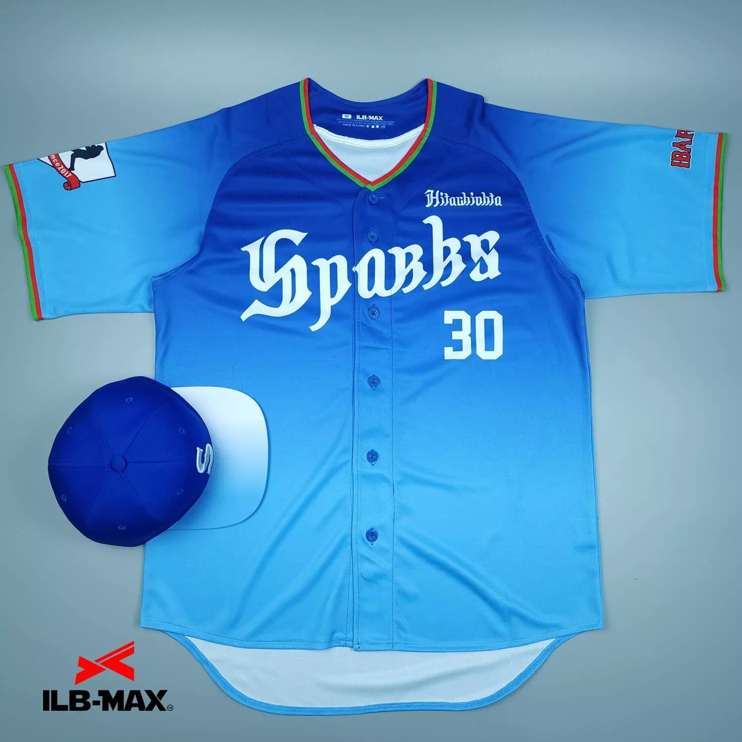 2303_IBARAKI SPARKS - 野球ユニフォームオーダー【ILB-max】