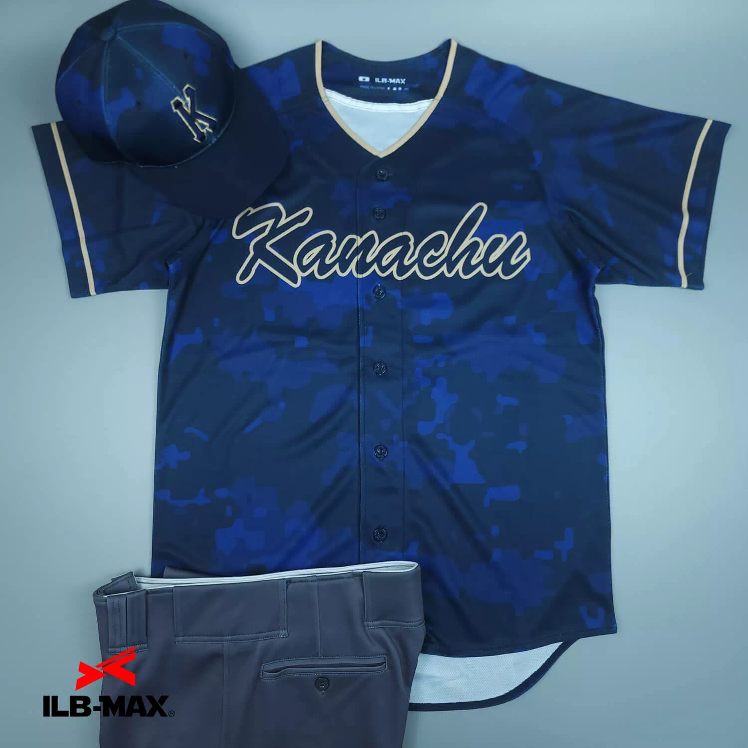 2304_KANACHU - 野球ユニフォームオーダー【ILB-max】