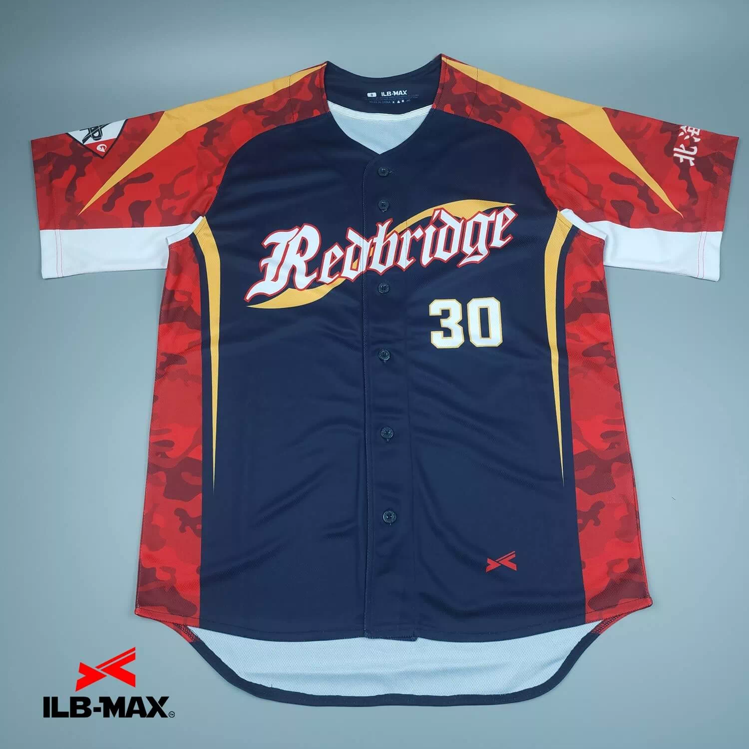 2304_Red bridge - 野球ユニフォームオーダー【ILB-max】