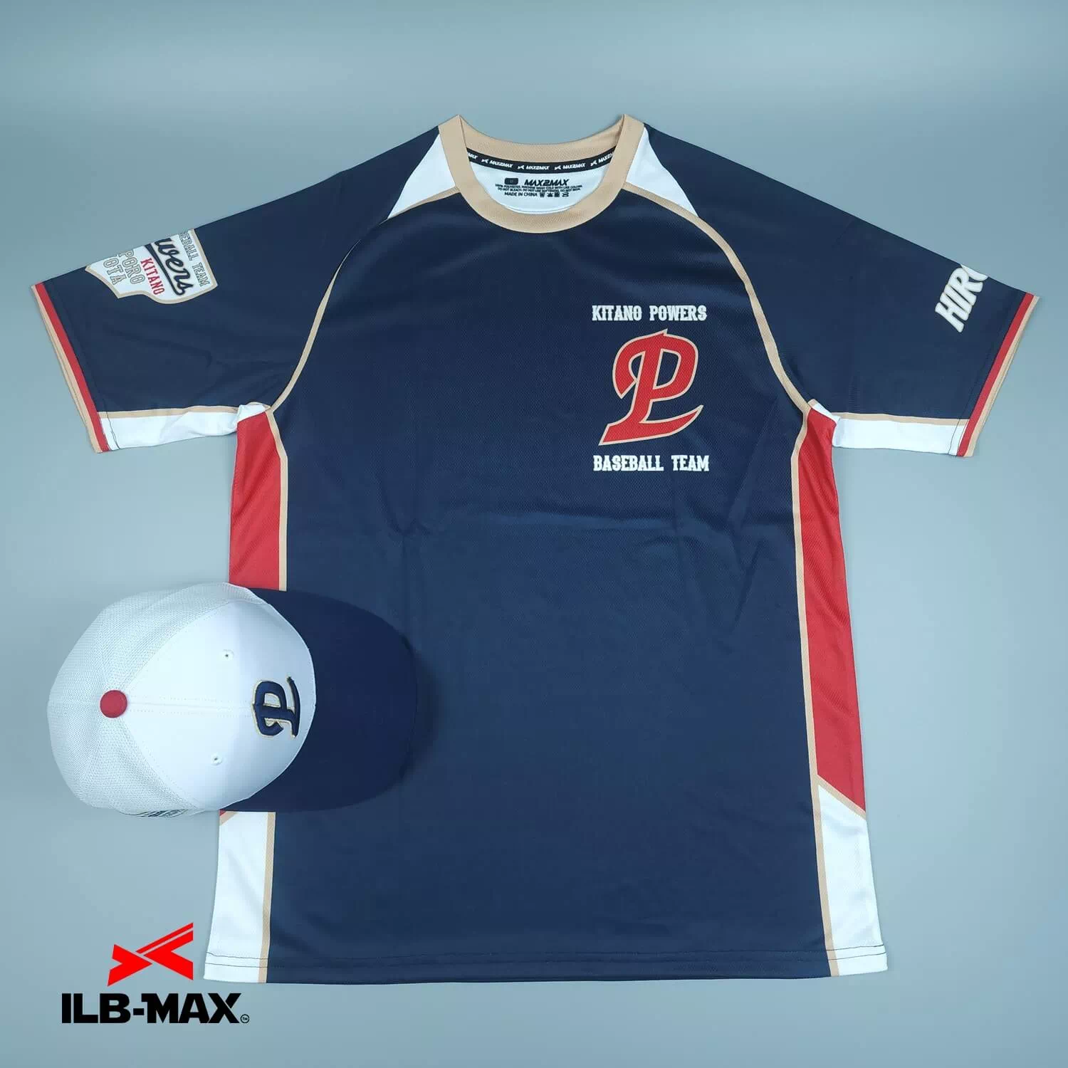 2306_KITANO POWERS - 野球ユニフォームオーダー【ILB-max】