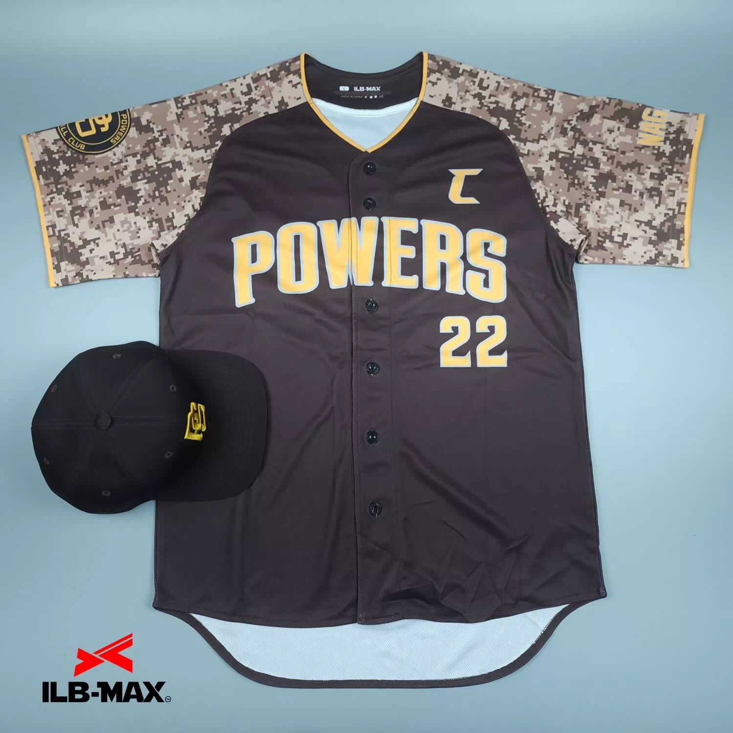 2309_NAGANO POWERS - 野球ユニフォームオーダー【ILB-max】