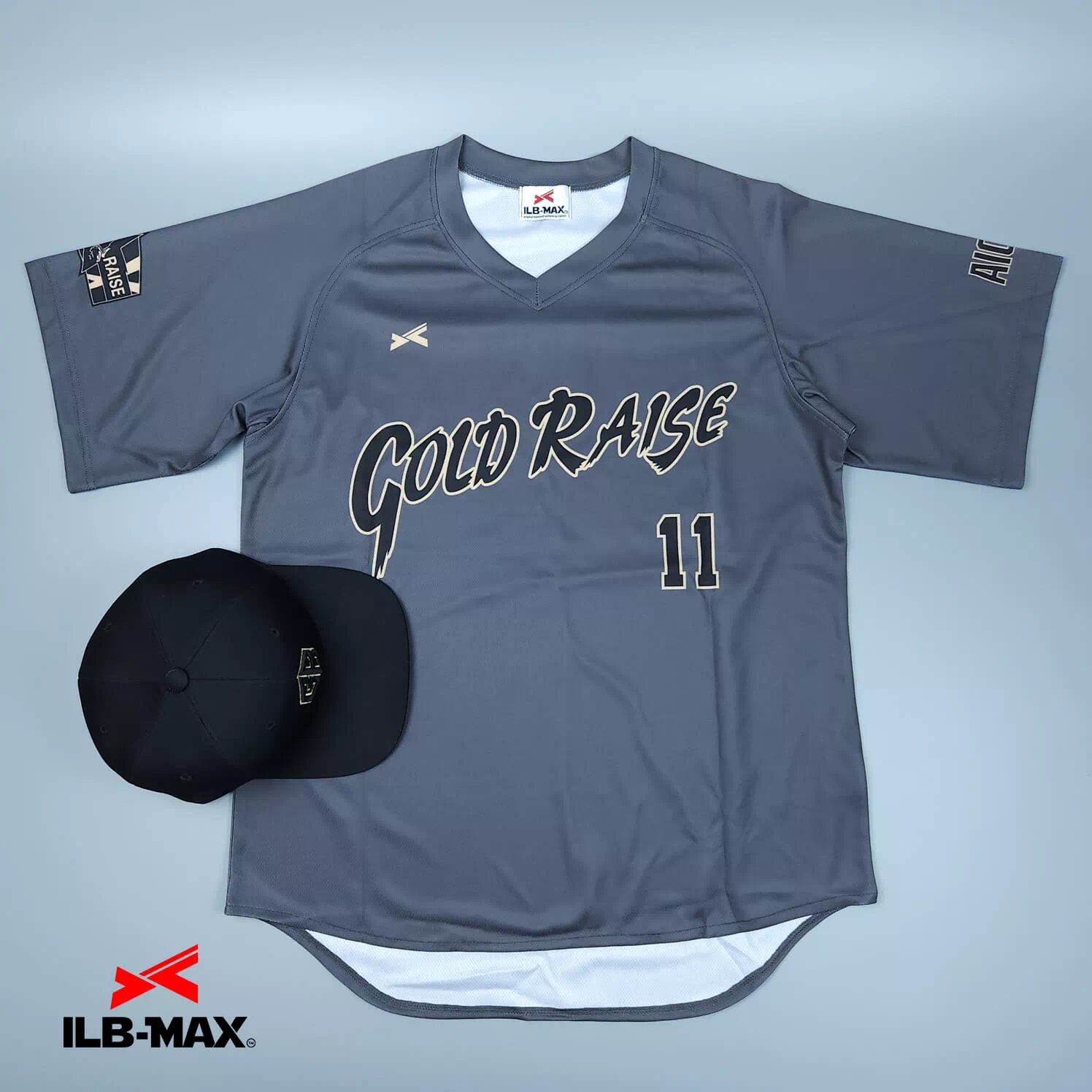 2312_GOLD RAISE - 野球ユニフォームオーダー【ILB-max】