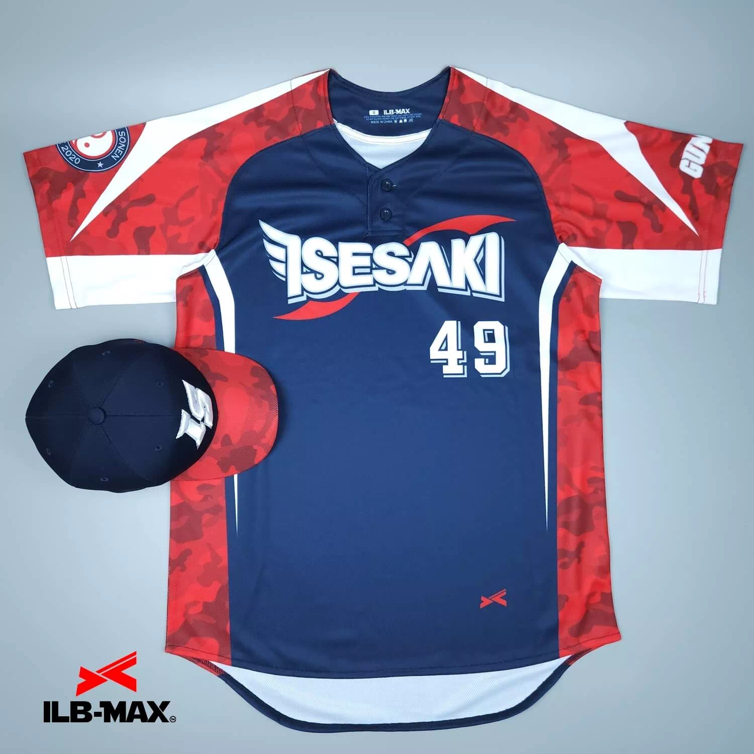 2401_ISESAKI SONEN - 野球ユニフォームオーダー【ILB-max】