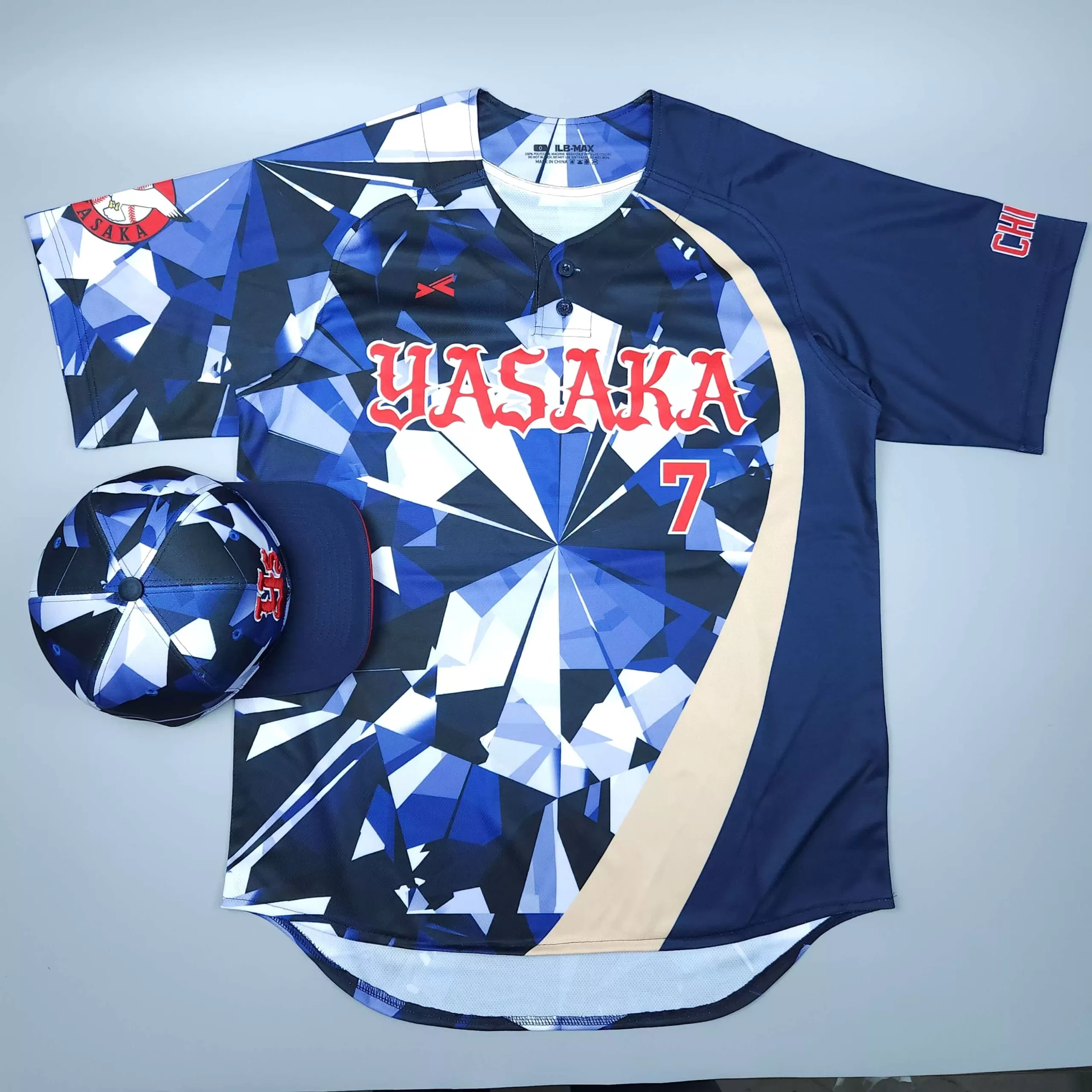 2404_CHIBA YASAKA - 野球ユニフォームオーダー【ILB-max】