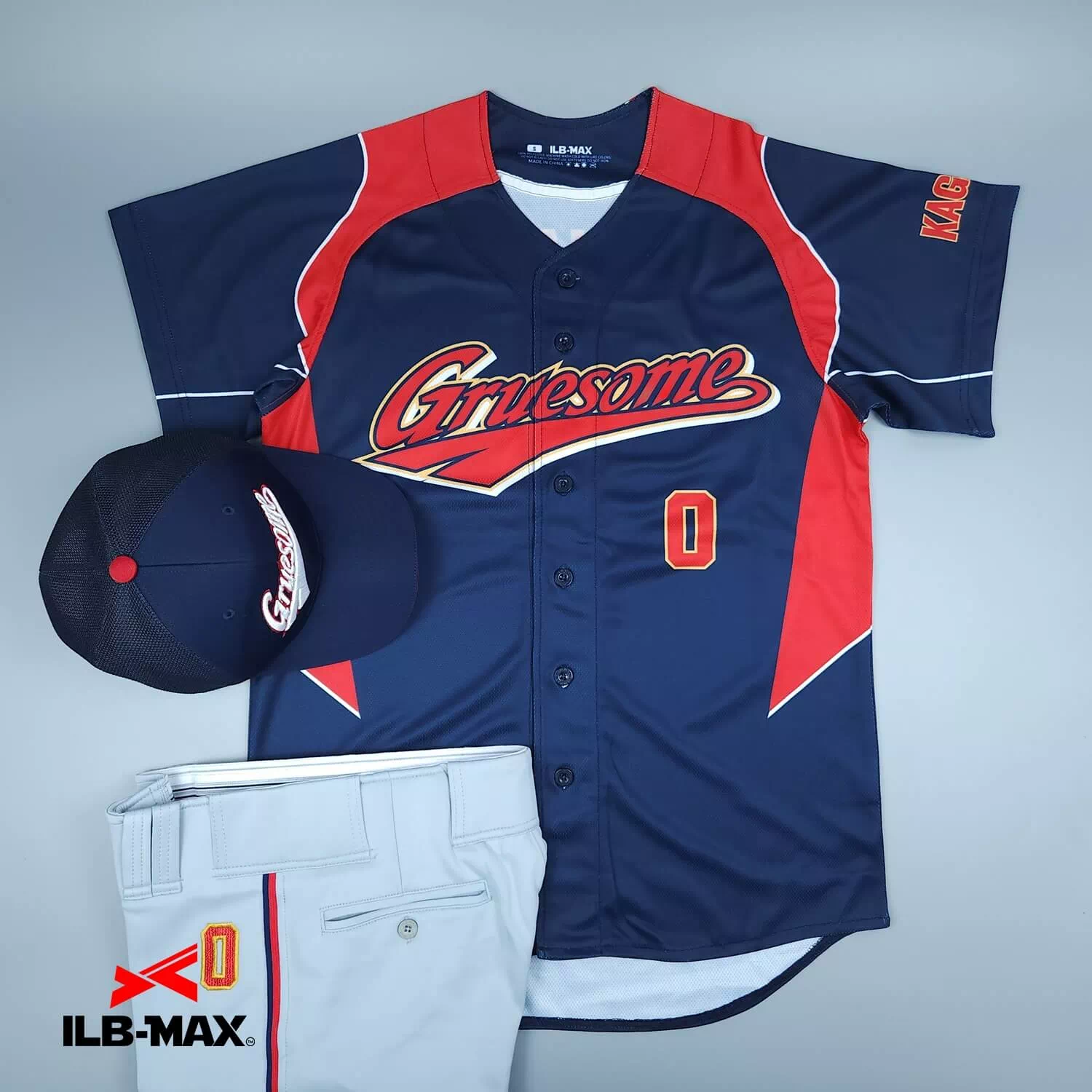 2405_Gruesome - 野球ユニフォームオーダー【ILB-max】