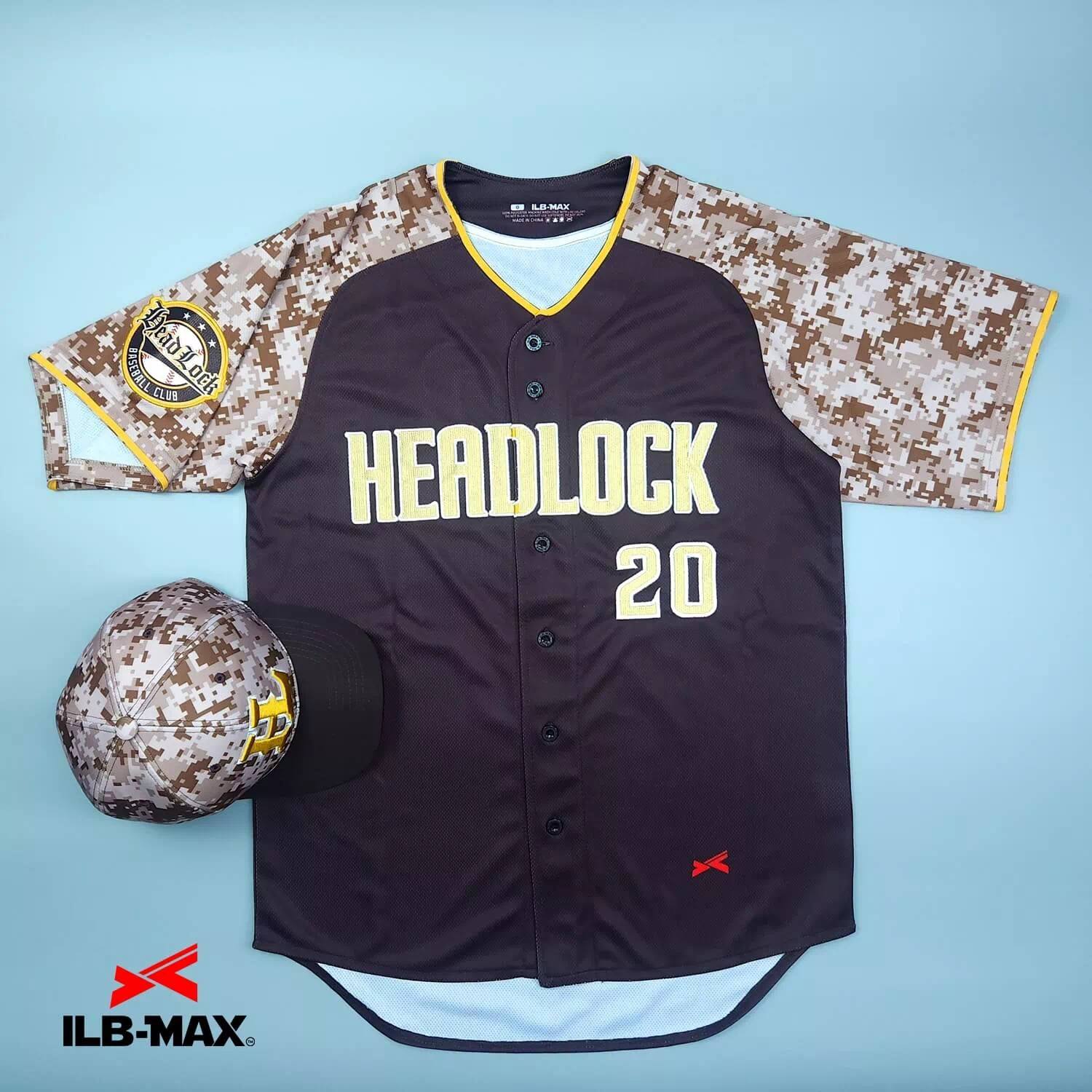 2408_HEADLOCK - 野球ユニフォームオーダー【ILB-max】
